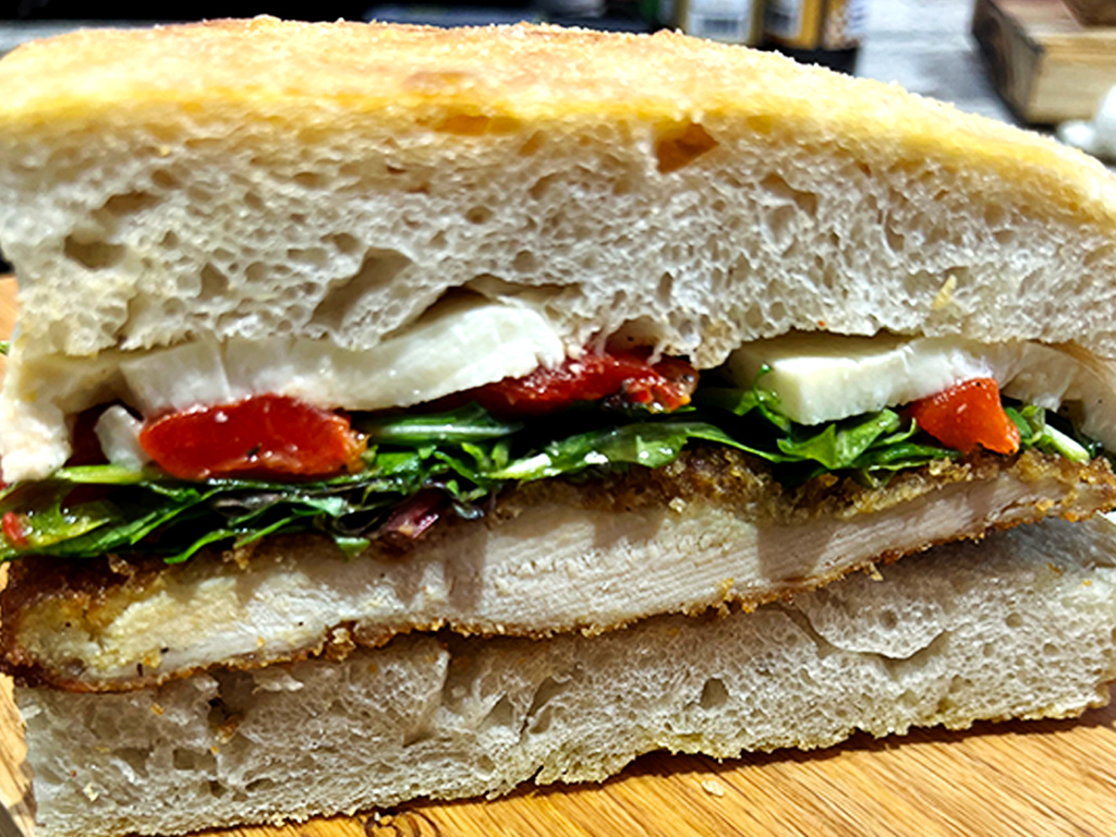 Chicken Cutlet, Fresh Mozzarella, Roasted Pepper – cuomosons.com